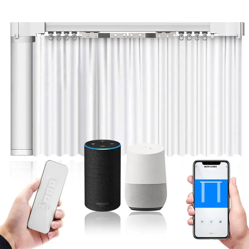 Experience the Future of Home Automation: Smart Curtains Transforming ...